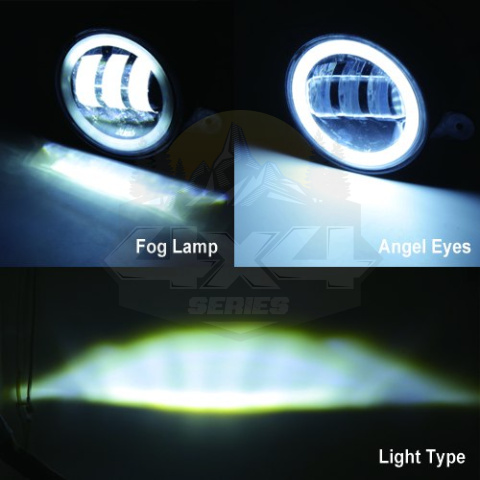 4X4 SERIES > Halogeny + DRL (Jeep Wrangler JK ) - TXJ 023R